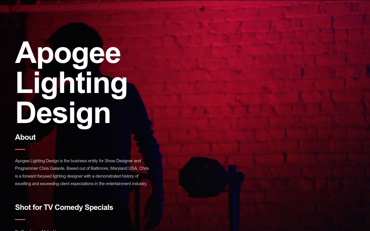 Apogee Lighting Design